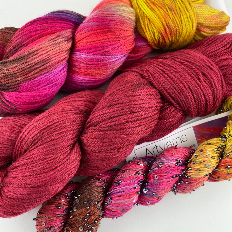 Artyarns Inspiration Earth Tones Yarn Merino Cloud Kit1 - Etsy