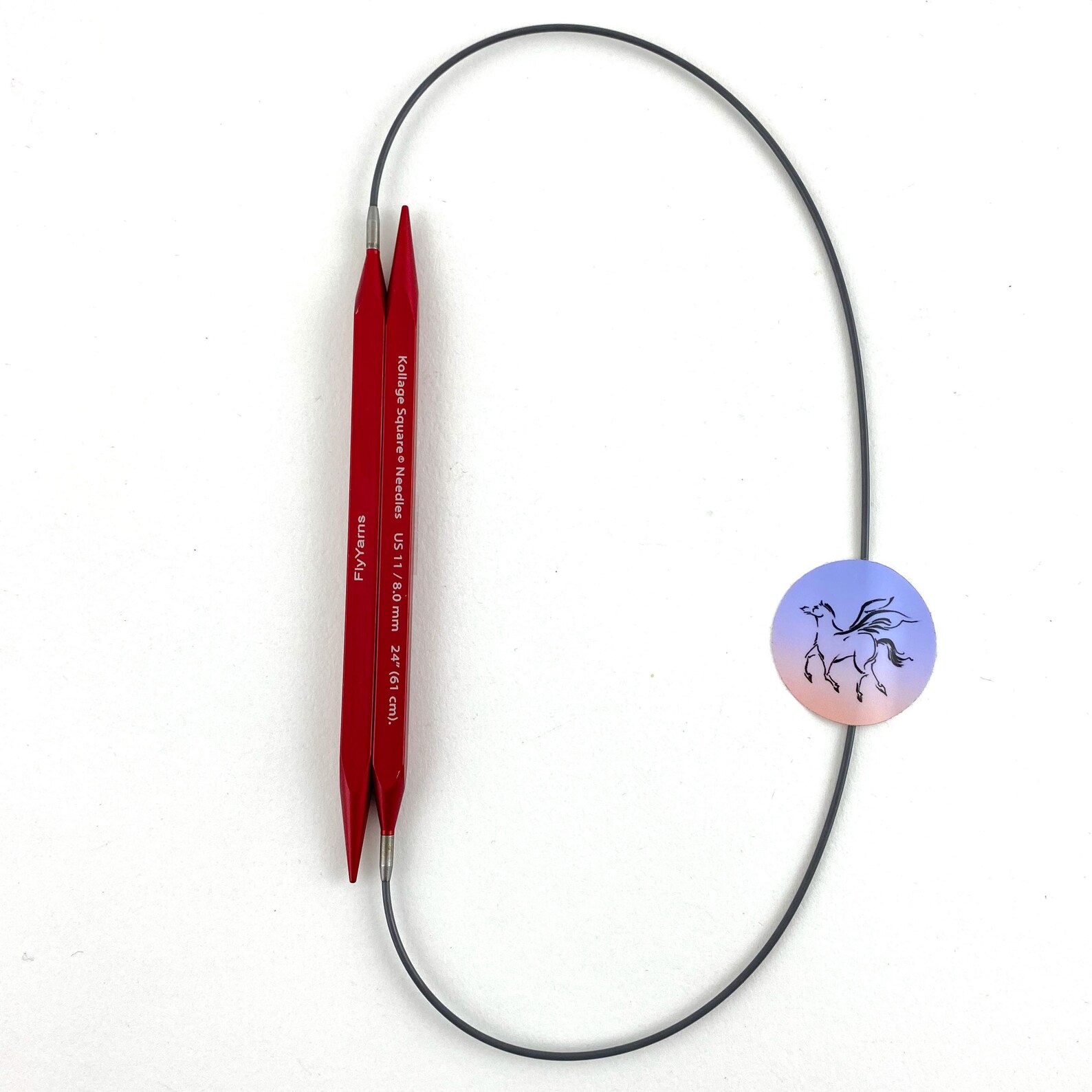 Kollage RED Circular 12 Needles FIRM Cable Set Red Case | Etsy