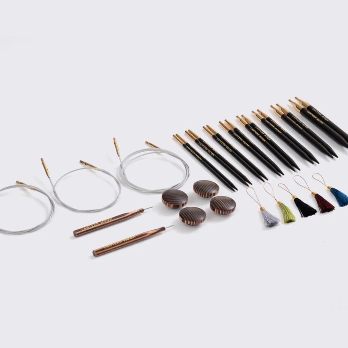 Lantern Moon 4 BLISS Ebony Interchangeable Needle Set 7 - Etsy