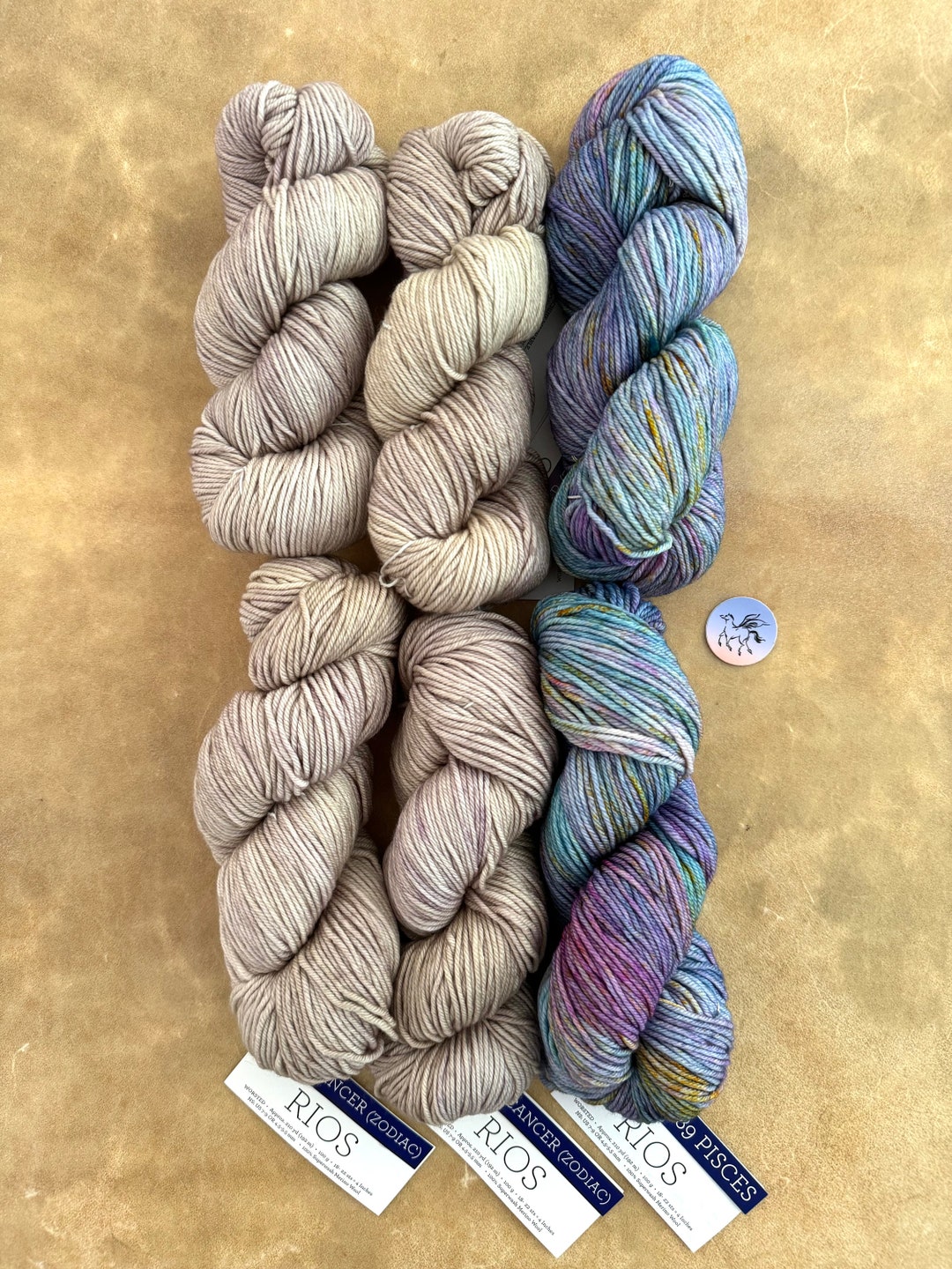 Malabrigo KAL Kit Rios September Cancer 281 & Pisces Worsted Weight ...