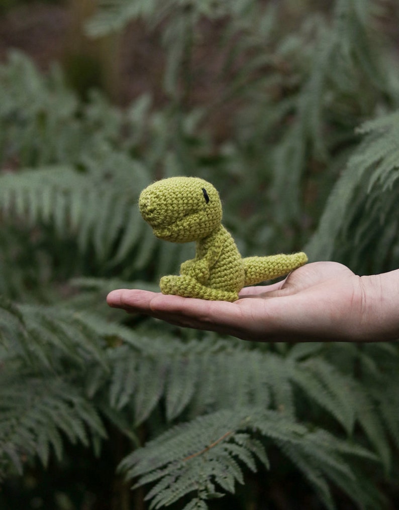 Toft Crochet Kit Gregor the T-rex Mini DIY Amigurumi DIY Kit - Etsy