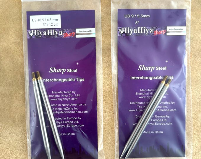 Hiyahiya Sharp Steel Interchangeable Tips, 4 and 5 Interchangeable ...