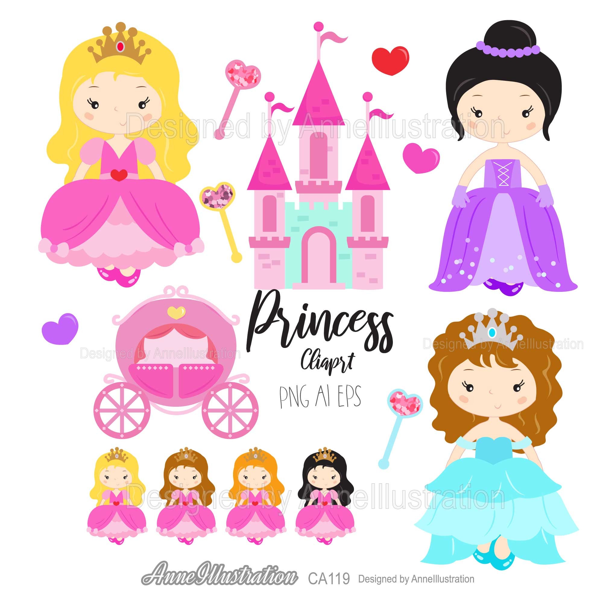 Princess Clipart For Kids