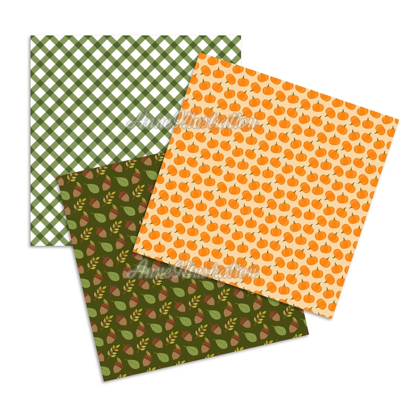 Fall Digital Papers(seamless),harvest,autumn,leaves,leaf,thanksgiving ...