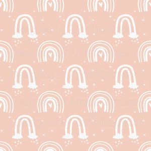 Rainbow Digital Papers(seamless),nursery,rainbow Background,pattern ...