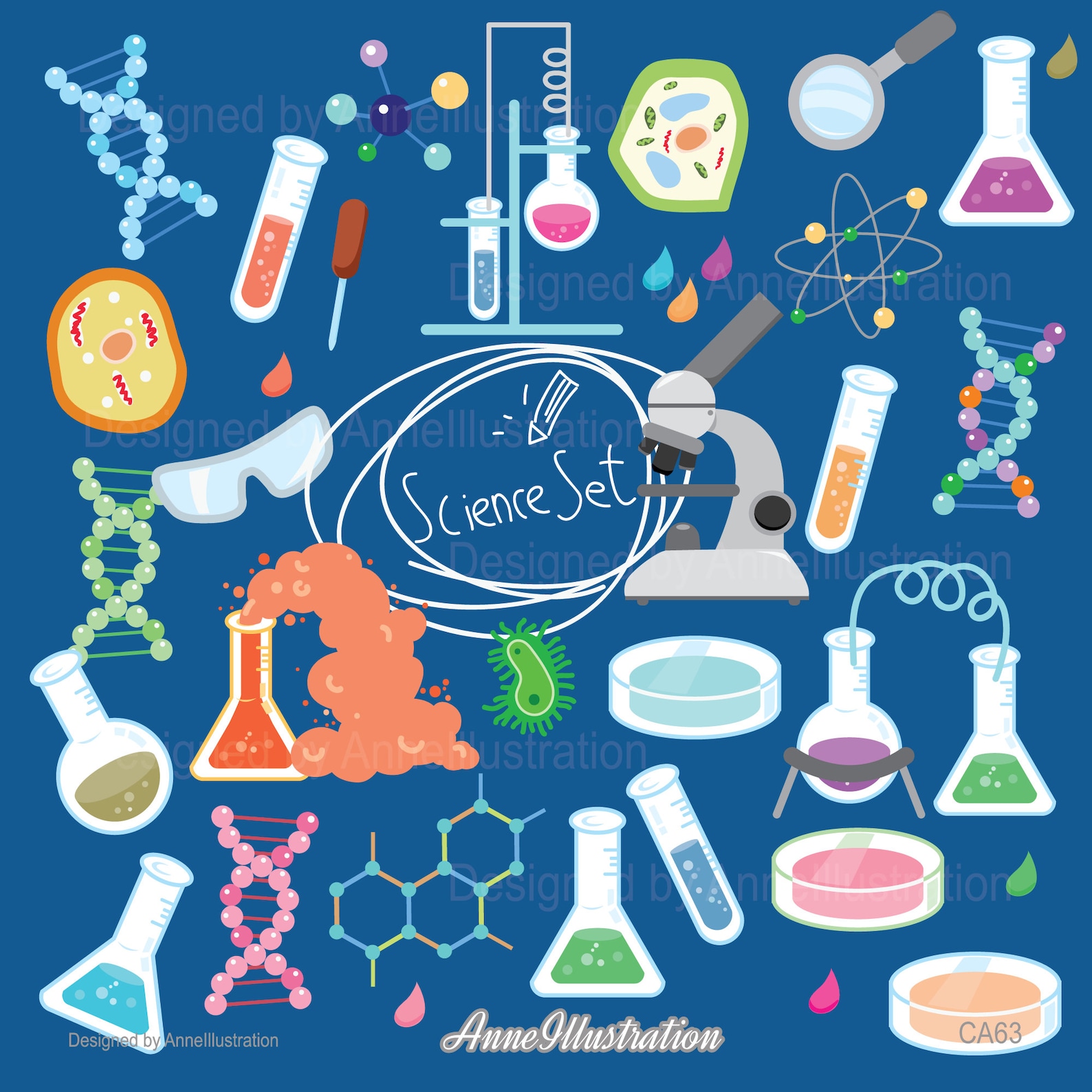 Science Lab Clipart,experiments,microscope,test Tube,chemistry,test ...