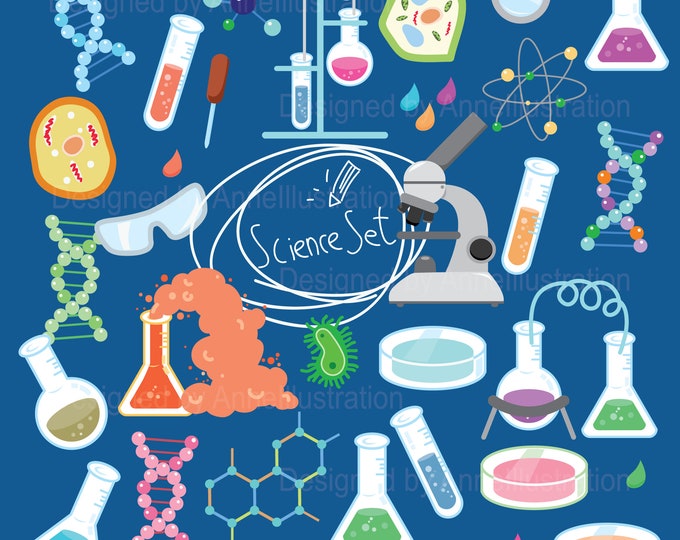 Science Clipart. Science Lab School Elements,scientist, Test Tube, Test ...