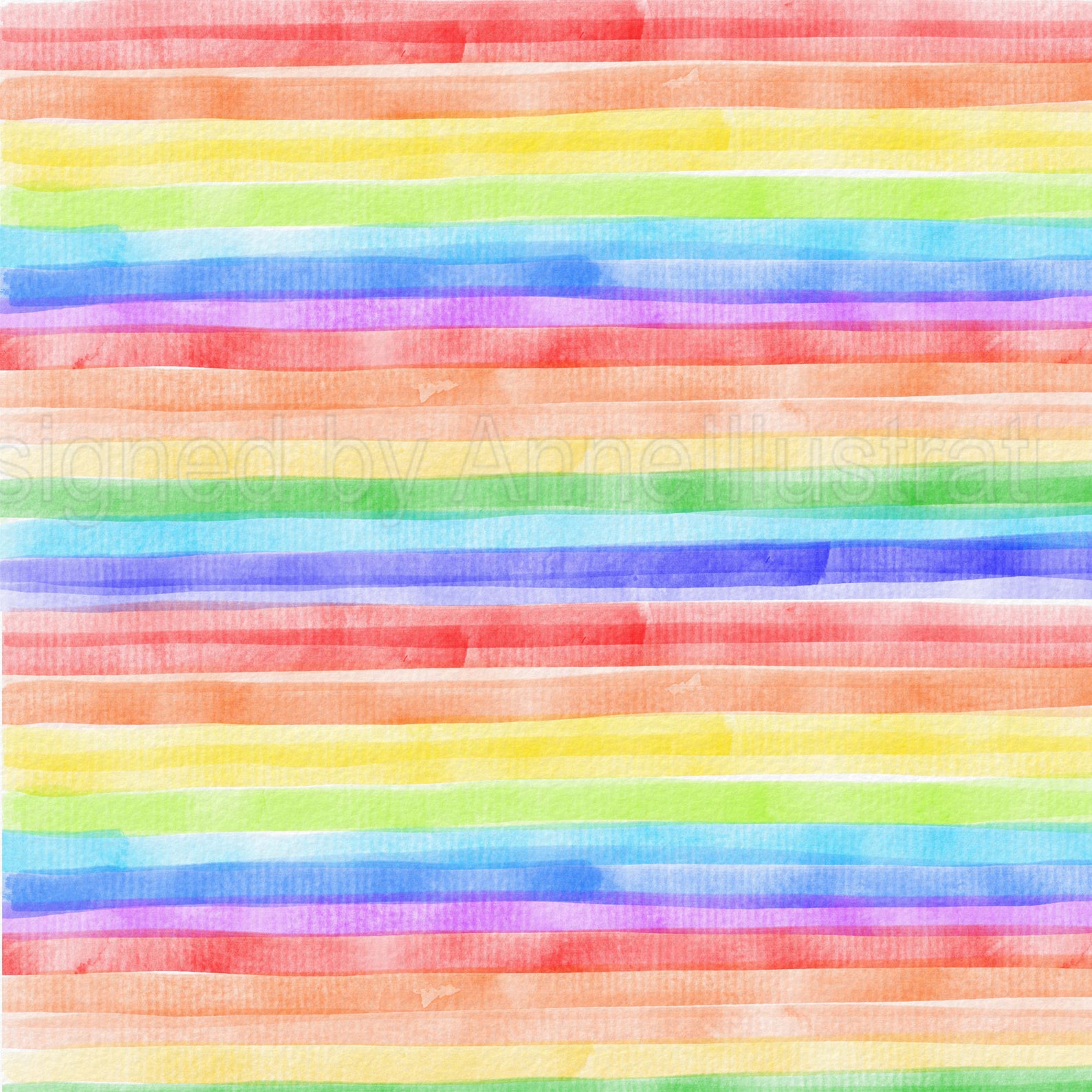 Watercolor Rainbow Digital Papersnot in Seamless - Etsy Australia