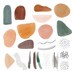 Hand Drawn Boho Clipart,modern Boho Collage,abstract Boho,watercolor ...