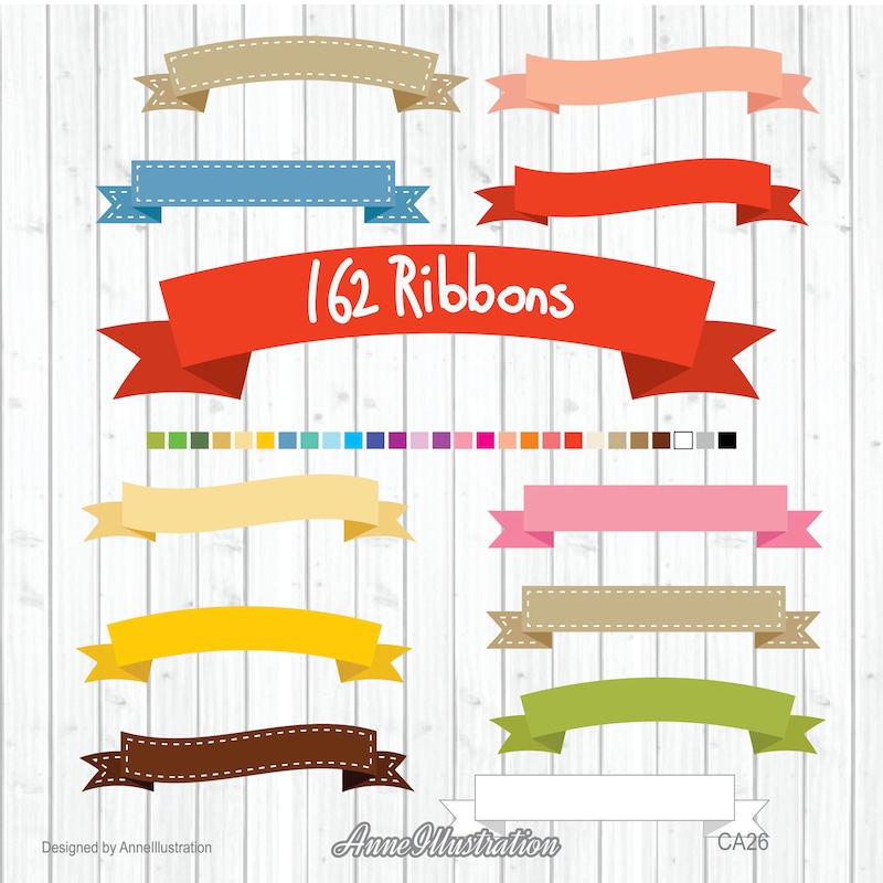 Banner Clipart - Etsy