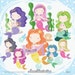 Mermaid Clipart,mermaids Clipart,sea Clipart,fairy Tale,princess ...
