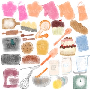 Baking Clipart,culinary Clipart,baker Clipart,cooking Clipart,kitchen ...