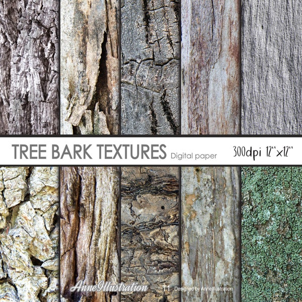 Tree Bark Pattern - Etsy