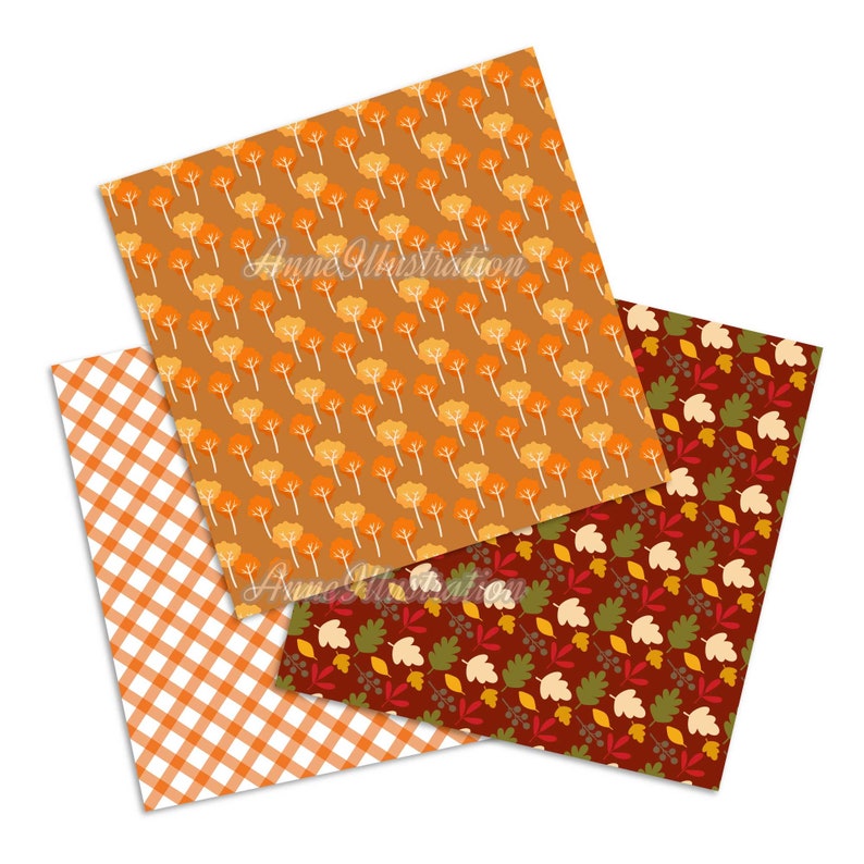 Fall Digital Papers(seamless),harvest,autumn,leaves,leaf,thanksgiving ...