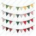 Bunting Clipart,flag Clipart,garland Clipart,bunting Banners Clipart ...