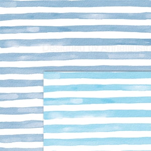 Watercolor Stripes(not in Seamless)digital Paper,basic Digital Paper ...