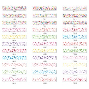 Confetti Border Digital Clipart,confetti Border,invitation Clipart ...