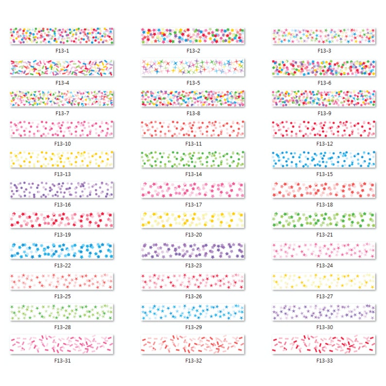 Confetti Border Digital Clipartconfetti Borderinvitation - Etsy Australia