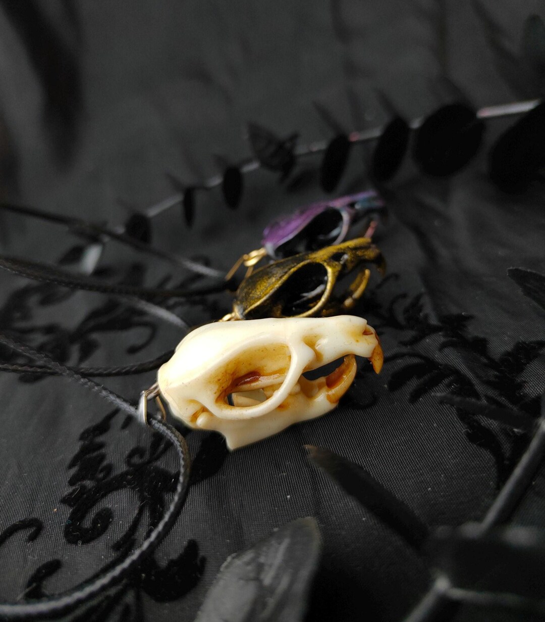 Resin Rat Skull Pendant - Etsy