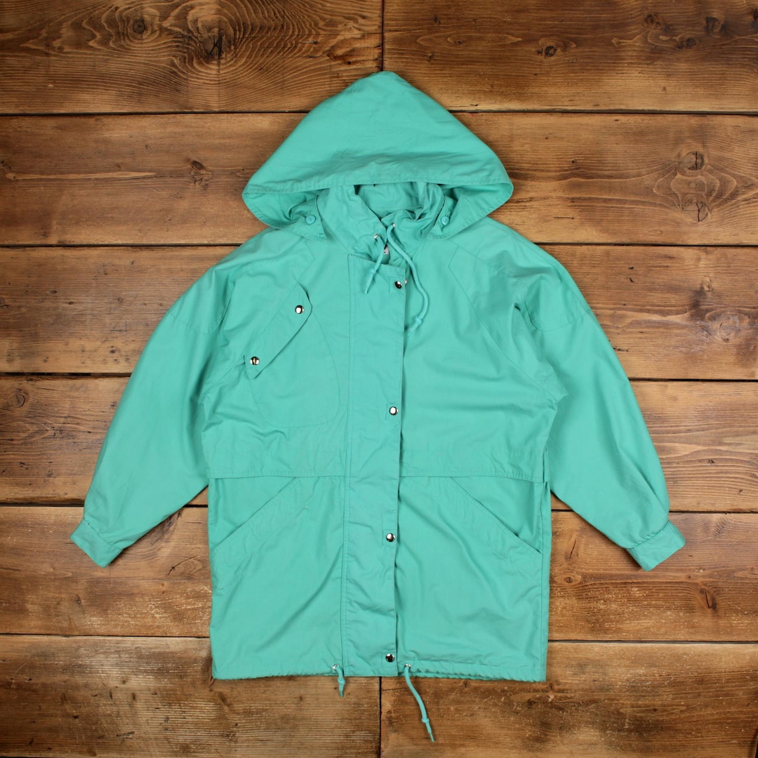 Vintage Current Seen Outdoor Jacket M 80s Green Womens - Etsy
