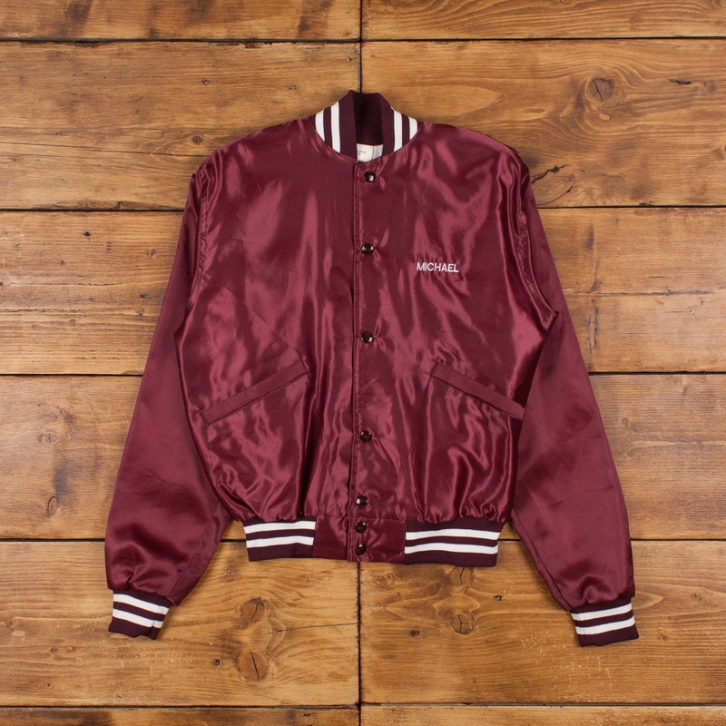 90s Baseball Jacket - Etsy