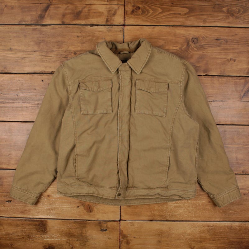 Corduroy Chore Jacket Brown - Etsy