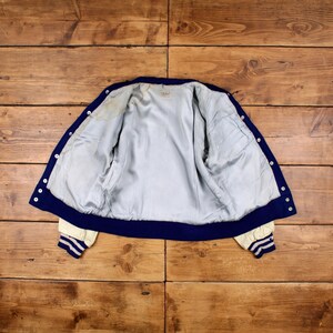 Vintage Dehen Jackets Varsity Jacket M 70s Leather USA Made Blue - Etsy
