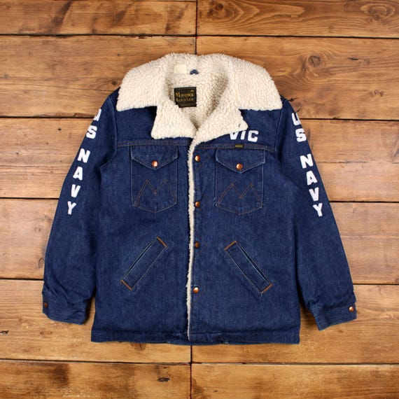 Vintage Maverick Workwear Jacket M 70s Ranch Coat She… - Gem