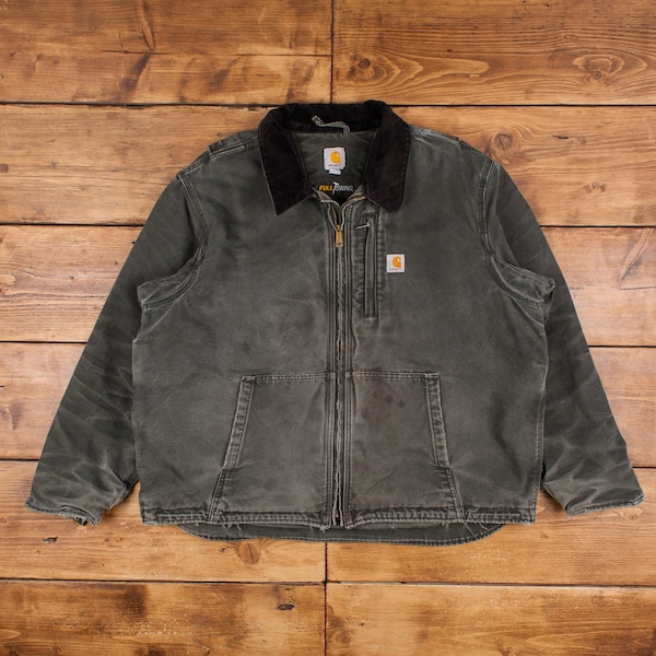 Carhartt Jacket Green Vintage - Etsy