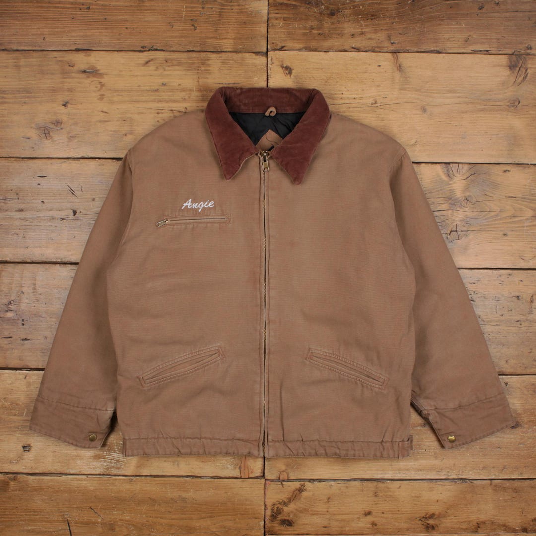 Vintage CMC Clothing Workwear Jacket XL Detroit Brown - Etsy