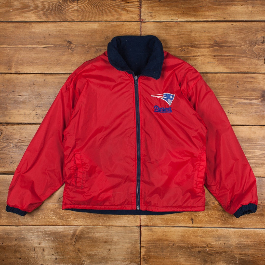 Vintage Pro Player Windbreaker Jacket M Patriots NFL - Etsy