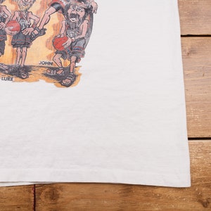 Vintage Graphic T Shirt XL Shaka Wear Basketball Jesus Dream Team White ...