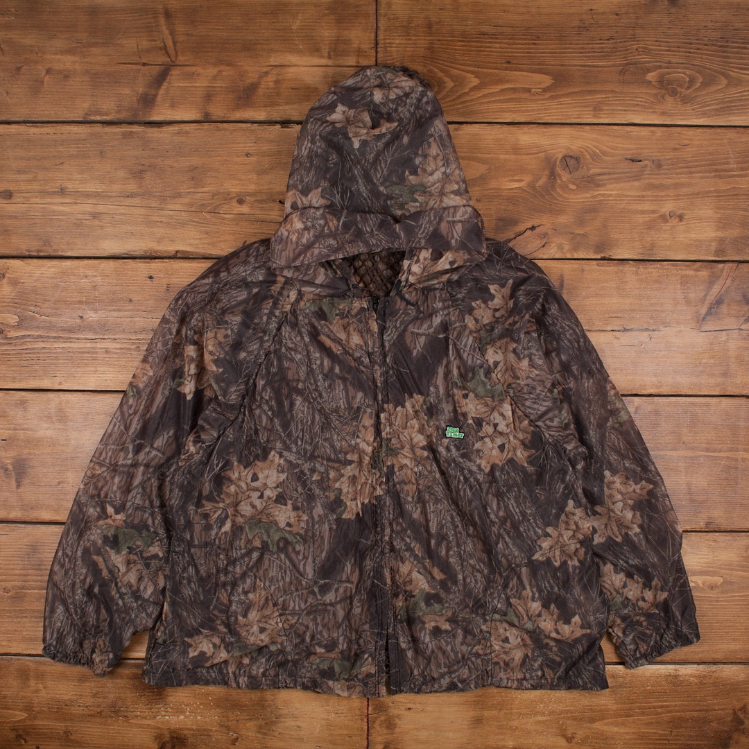Vintage Shannon's Hunting Jacket 3XL 80s Bug Tamer Outdoors Camo USA ...