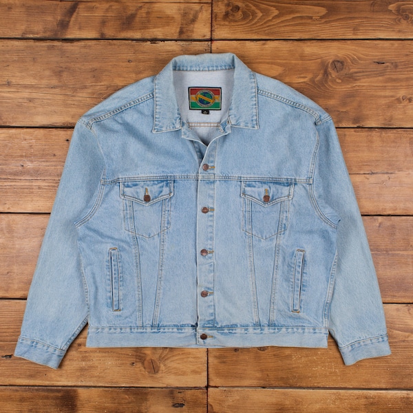 Oversized Denim Jacket - Etsy