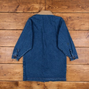 Vintage American Profile Workwear Jacket S 80s Barn Coat Denim Chore ...