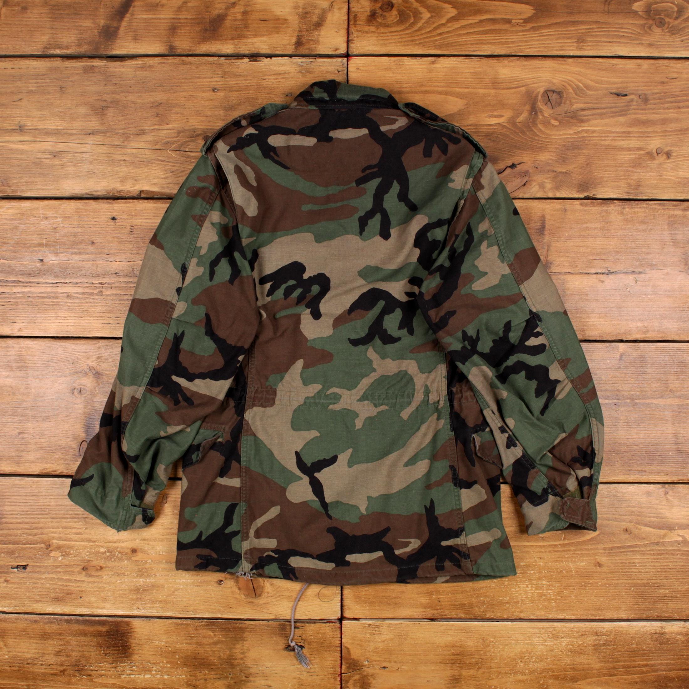 Vintage Military Jacket XS 80s M65 Field USA Made Camouflage Green - Etsy