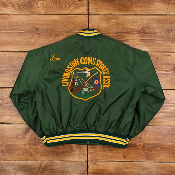 Vintage West Wind Varsity Jacket XL 70s Chain Stitch … - Gem