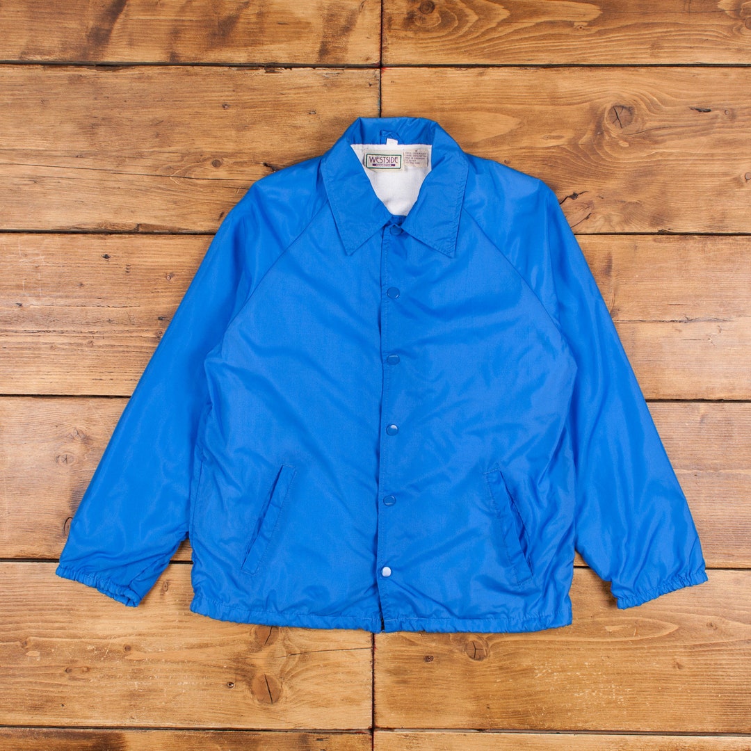 Vintage Westside Coach Jacket S Blue Snap - Etsy