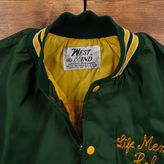 Vintage West Wind Varsity Jacket XL 70s Chain Stitch … - Gem