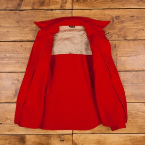 Vintage Workwear Jacket XL 70s Hunting Suede Patch Overshirt Red Button - Etsy