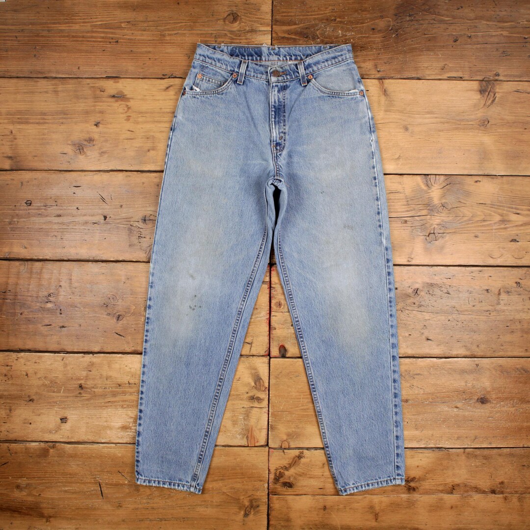 Vintage Levis 560 Jeans 30 X 32 90s Stonewash Straight Blue Orange Tab ...
