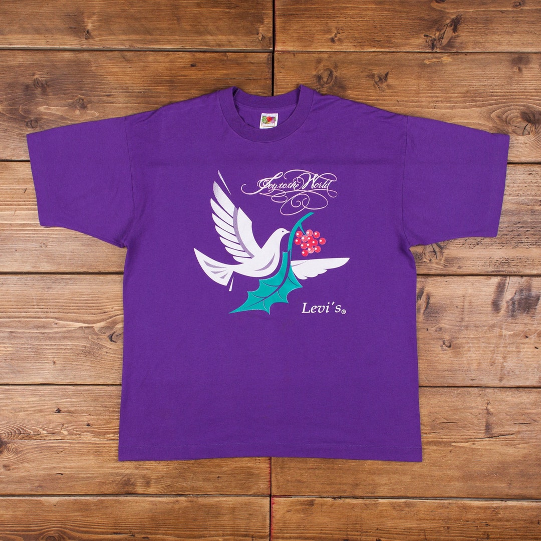 Vintage Fruit of the Loom Single Stitch T Shirt XL 90s Graphic Print ...