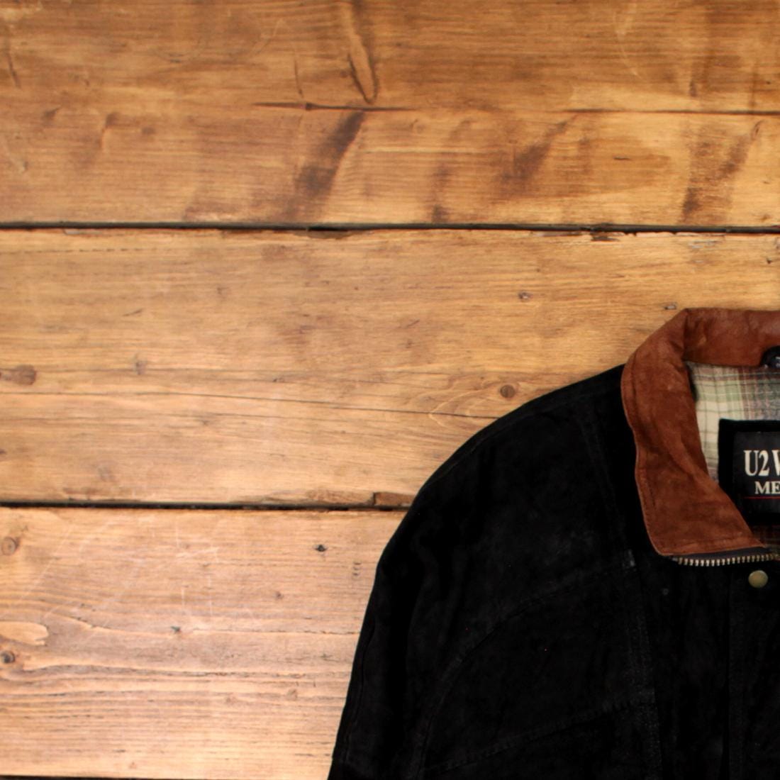 Vintage U2 Wear Me Out Bomber Jacket L 90s Suede Black - Etsy