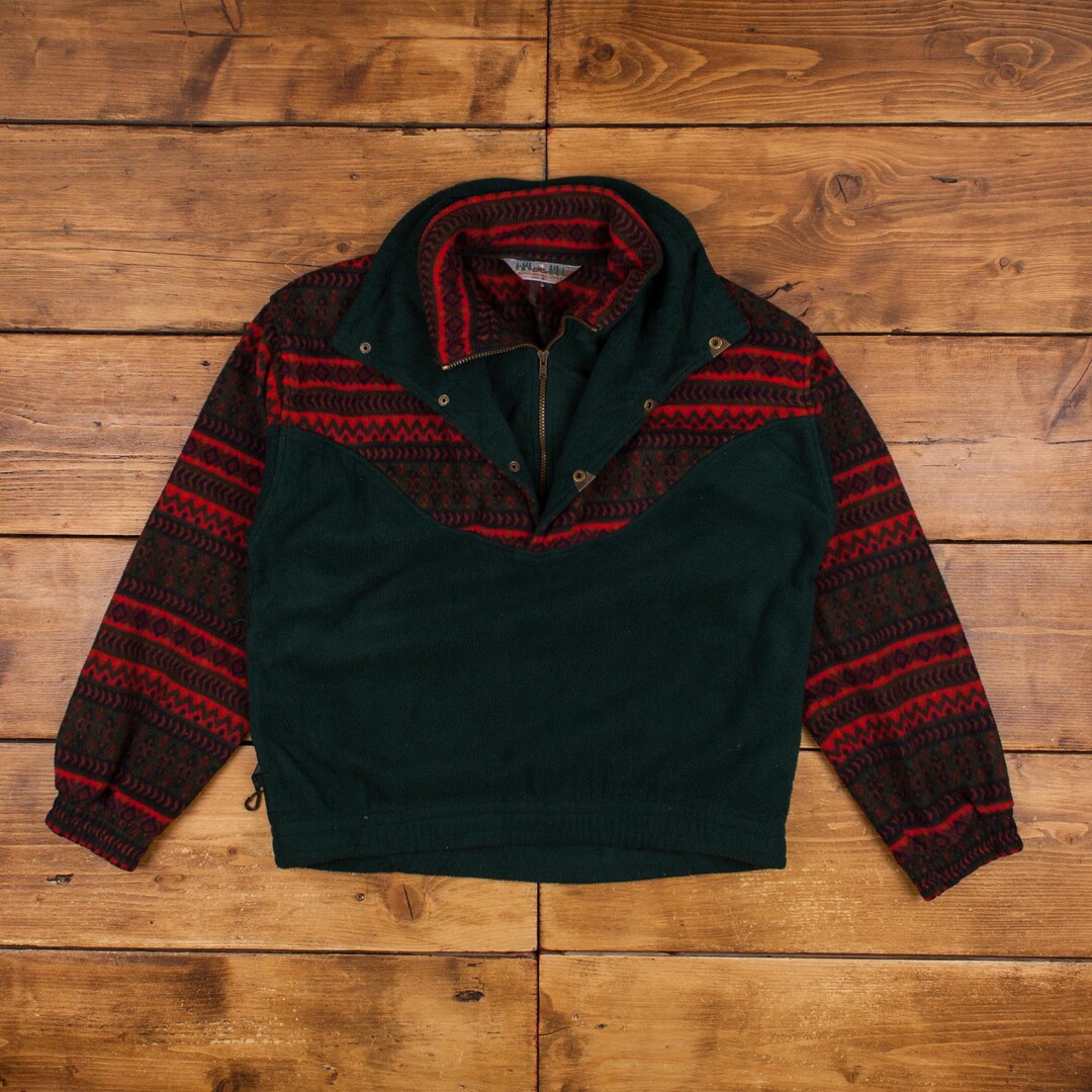 Vintage EMS Outdoor Jacket M Fleece Green - Etsy UK