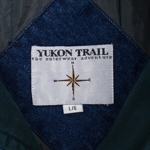 Vintage Yukon Trail Bomber Jacket L 90s Blue - Etsy