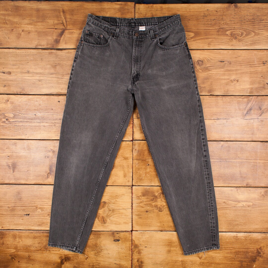 Vintage Levis 560 Jeans 36 X 33 Dark Wash Tapered Grey Red Tab Denim - Etsy