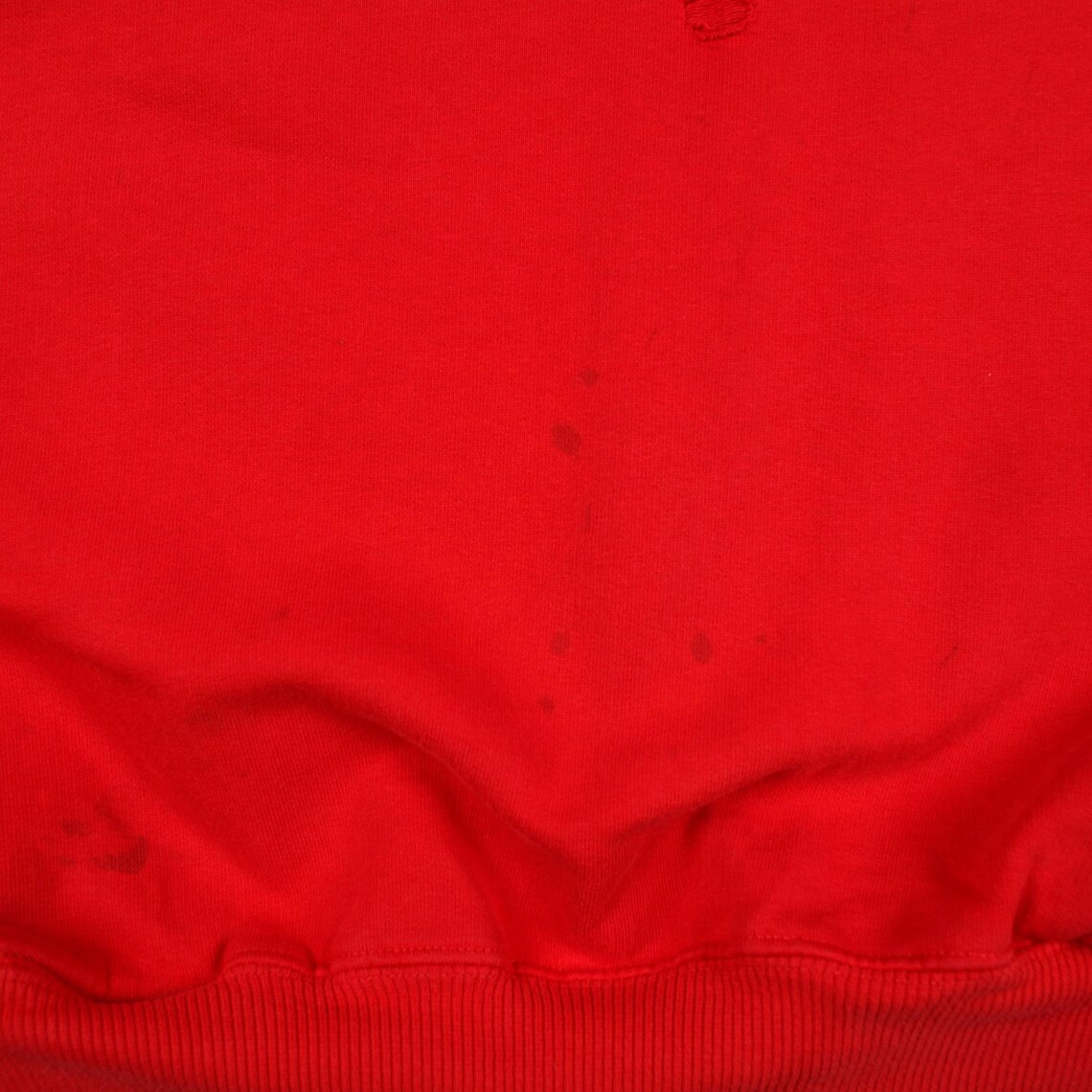 Vintage Graphic Hoodie XL Slim 90s Hooded Red Roundneck Pullover Jumper ...