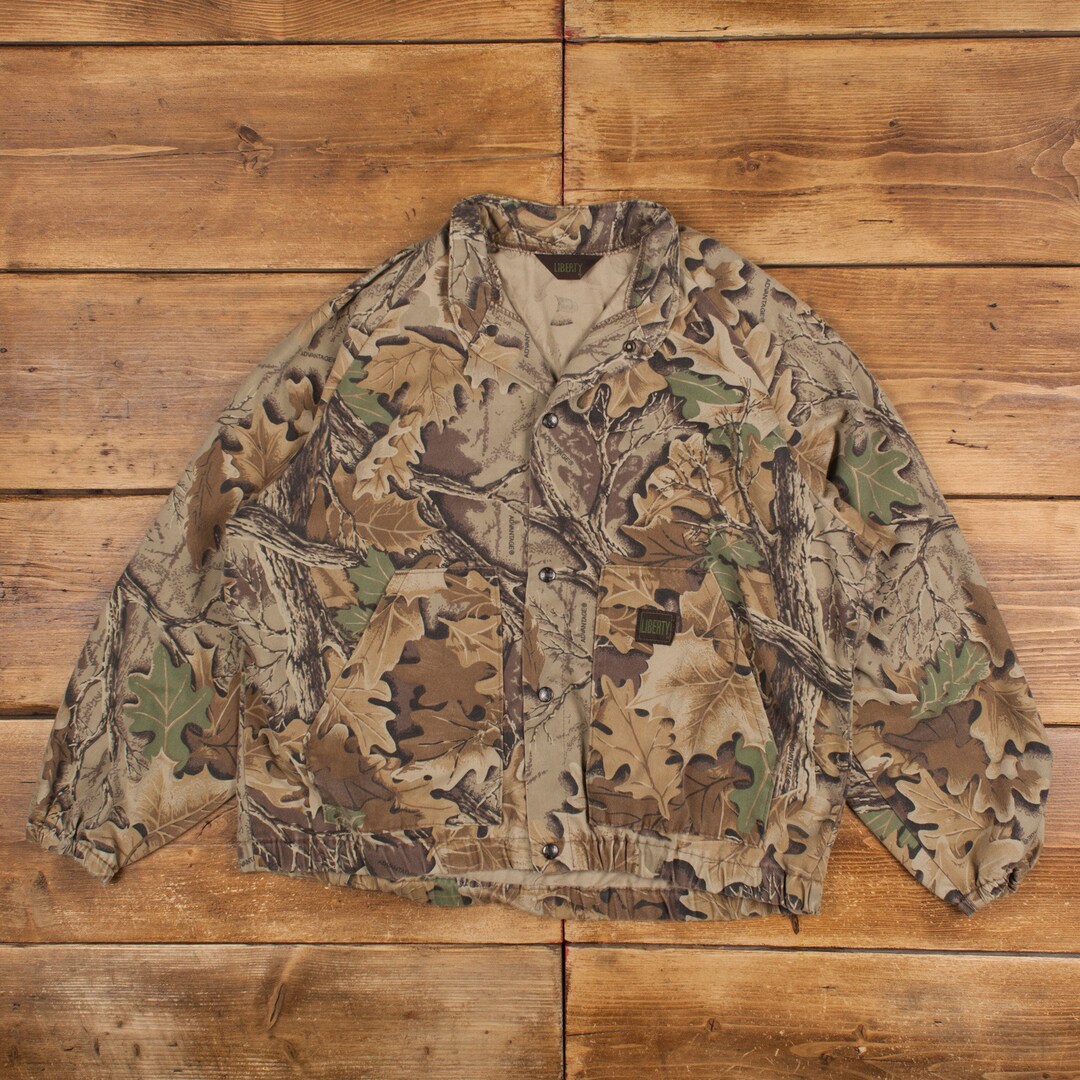 Vintage Liberty Hunting Jacket L Realtree USA Made Camouflage - Etsy