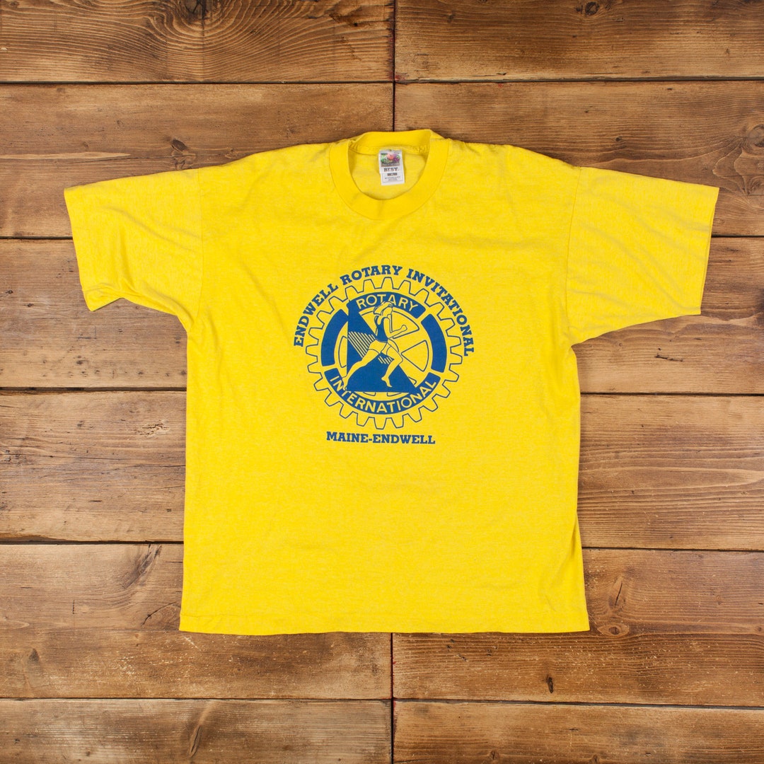 Vintage Fruit of the Loom Single Stitch T Shirt Graphic XL 90s USA Made ...