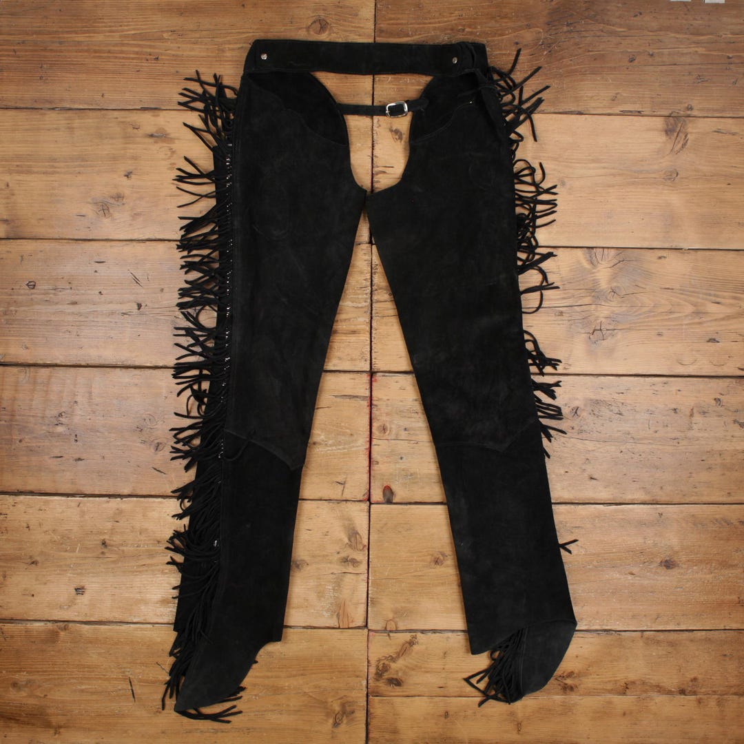 Vintage Barnstable Riding Leather Pants Trousers 32x32 Chaps Unisex ...